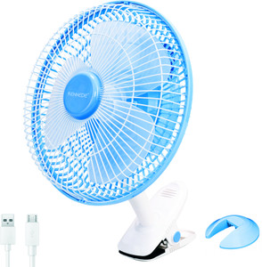 KENNEDE USB Rechargeable Portable Clip Fan KG-6356 with 6 Months ...