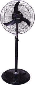 VEDRID 16 Inch Bullet Toofan Stand Fan 3 Star 400 mm 3 Blade Pedestal ...