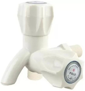 COSVIT PVC 2 In 1 Bib Cock Water Tap Two Way Bib Tap - pack of 1 CSB-02 ...
