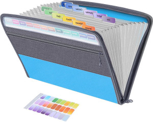 Flipkart.com | Corslet A4 Paper File Folder with 13 Pockets, Accordion ...