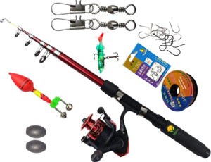 Abirs 7 ft fishing rod reel set gtyu Multicolor Fishing Rod Price in ...
