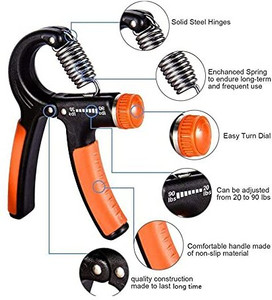 FIT TOY Hand Grip with Smart Counter Adjustable HandPower Gripper for ...