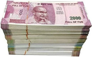 BBS DEAL Combo (8 Each x 7=56 Nakli Note) Playing Indian Currency Notes ...