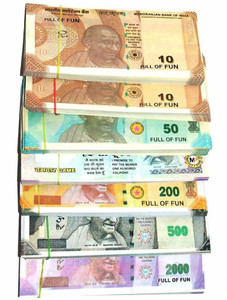 Mayuresh Combo (20 Each x 7=140 Nakli Note) Playing Indian Currency ...