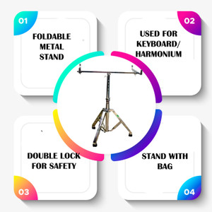 beatbox HARMONIUM KEYBOARD FOLDABLE STAND MODLMGB14 Folding Stand Price ...