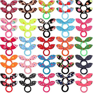 Direct Harvest bunny ears rubber band, multicolour rubber band for kids ...