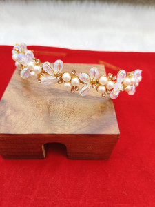 YuviKrissh Beautiful Handcrafted Fancy Hairband For Women & Girls Hair ...