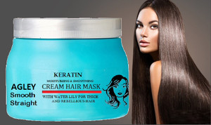 AGLEY Spa Cream for Weak & Frizzy Hair, Radiant Shine, (400g) - Price ...