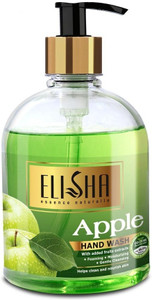 Elisha Scented Apple Hand Wash (Family Pack) Germ Protection Liquid ...
