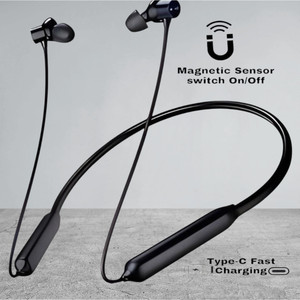 TWS Wireless Neckband, 48Hrs Playtime, Double EQ Mode, Fast Charging_MC ...