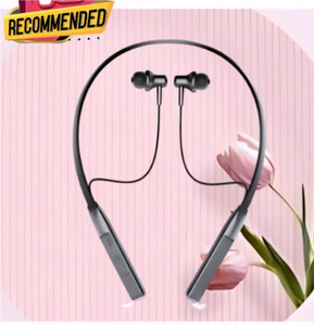 AIZINA Ergonomic Wireless Neckband with Long Standby Time and HD Audio ...
