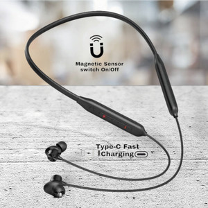 TWS Wireless Neckband, 48Hrs Playtime, Double EQ Mode, Fast Charging_5E ...
