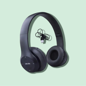 house of common Wireless Headset with Aux Support and On-Ear Detection ...