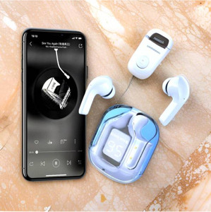 TWS AN_TWS-Transparent Earbuds with Built in Charging Case Bluetooth ...