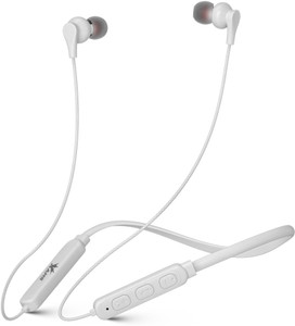 AAMS 118 Bluetooth in Ear Neckband with mic, 40Hr Playback, Crystal ...