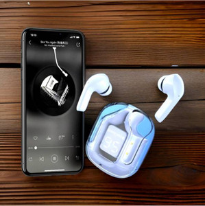 TWS TX_TWS-Ultrapods Noise Canceling Translucent Earphones, Bluetooth ...