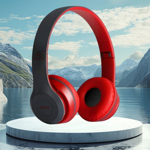 TECHWEAR Wireless Gaming Sports P47 Headset Headphones Super Extra Bass ...