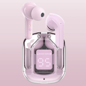 NRP STAR Ultra Pod Max Bluetooth 5.3 TWS Earbuds with Display, Gaming ...