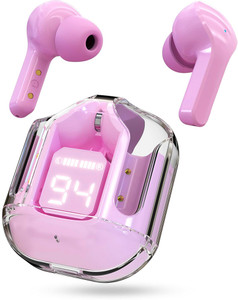 TecSox UltraPods TWS upto 30 hr High Bass Sound HD Mic [Pink] Bluetooth ...