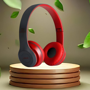 TECHWEAR Wireless Gaming Sports P47 Headset Headphones Super Extra Bass ...