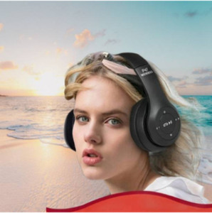 TWS MOBILE1078-Best P47 Wireless Portable Gaming Headphone Microphone ...