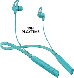 MOBIZAC BT Prime Wireless Neckband with Deep Bass Long Battery Backup ...