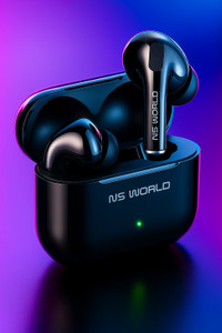 NS WORLD Thunder Pods V1 | Deep Bass | Large Battery headphone | Touch ...