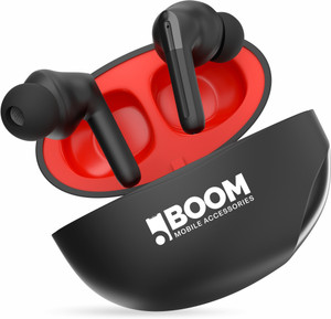 Boom Buds X4010 with Dual Pairing, 45HRs Playtime,Ultra Low Latency,ENC ...