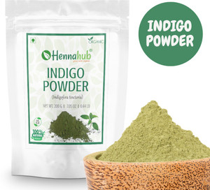 HENNAHUB Natural Indigo powder for Hair dye - Price in India, Buy ...