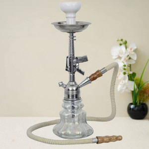 kraftynation Glass Hookah Pot 14 inch Glass Hookah Price in India - Buy ...
