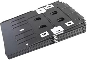 canoff PVC ID Card Tray Compatible For Inkjet Printer Used Black Ink ...