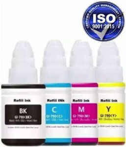 DotX 790 Ink for Canon GI790 G1000, Black + Tri Color Combo Pack Ink ...