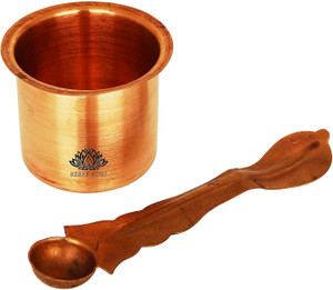Flipkart.com | Shiv Pure Copper Panch Patra with Achmani Pooja Article ...