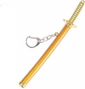 Seven Square UNSHARPED METAL MINI KATANA ANIME TOY KEYCHAIN Key Chain ...