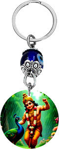 AFH Son of Lord Shiva Lord Murugan Evil Eye Acrylic Keychain for Car ...