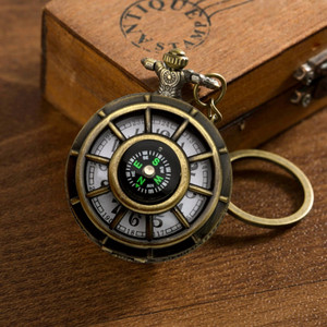 GT Gala Time Magnetic Compass Theme Pocket Watch Vintage Antique ...