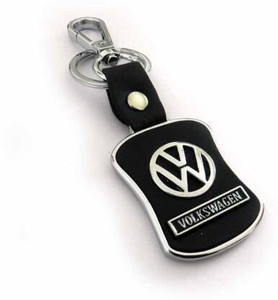 OHZEN Leather Volkswegen Locking Key Chain Key Chain Price in India ...