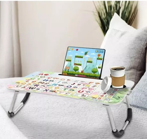 privilion global ABCD WOODEN STUDY TABLE Wood Portable Laptop Table ...