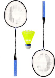CARRY ON Single Shaft Badminton 2 Piece With 1 Piece Plastic Shuttle ...