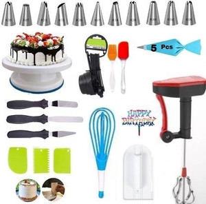 NIJAMRUT All In One Bakeware Cake Combo Tools Cake Baking and making ...