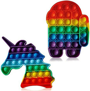 N J FASHION HUB Pop Fidget Toy Push Pop Bubble Fidget Sensory Toy for ...