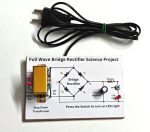 Esptronics Full and Half Wave Rectifier Project Model Class 12 Bridge ...