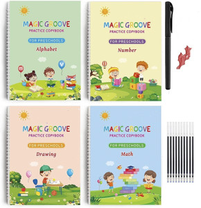 Sui Generis tex drawing books magic pen magic copy book for kids ...