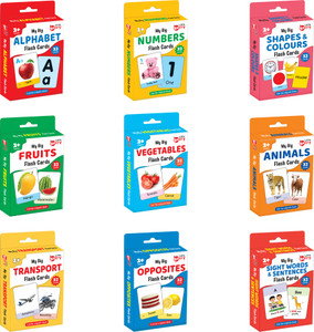 Little Berry Big Flash Cards for Kids (All-in-One Bundle of 9) - 288 ...