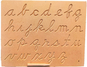 FORSIKHA Small Alphabet Learning Slate Cursive Handwriting Pratice ...