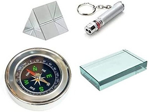 DIYtronics Science Experiment DIY Kit Equilateral Glass Prism, Glass ...