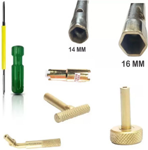 GrabMoor 3pcs Tappet Adjust Key, 2in1 Screwdriver, Hero Honda Clutch ...