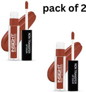 insight Non Transfer Lip Color |Matte Texture proof 11 no. pack of 2 ...
