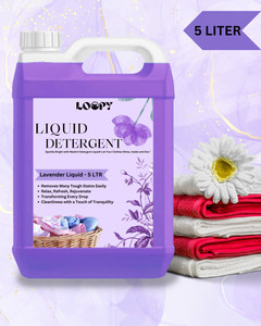 Loopy Cloth Washing Liquid With 100% Color Safety All Type of Washing ...