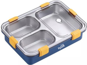 Flipkart.com | Hyzon Tech Leak Proof 3 Compartment Stainless Steel ...